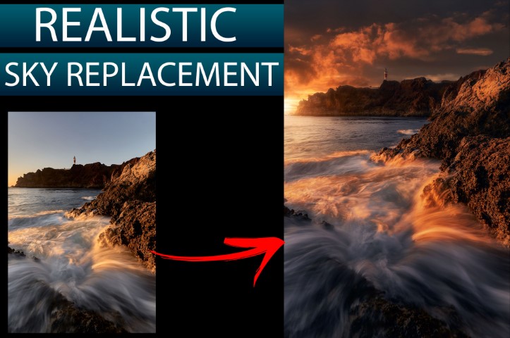 REALISTIC SKY REPLACEMENT COMPLETE WORKFLOW